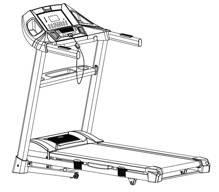 La Casa Del Fitness | Cinta motorizada para correr - Randers ARG 600